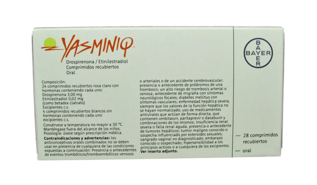 Yasminiq * 28 comprim. - Uroccidente