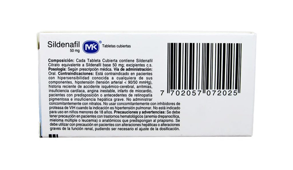 Sildenafil MK 50 mg * 1 tabl. - Uroccidente