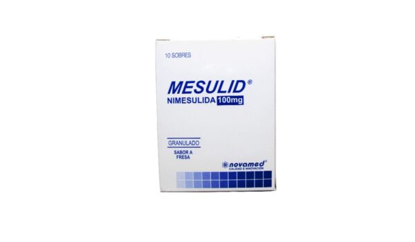 Mesulid Granulado 100 mg * 10 sobres - Uroccidente