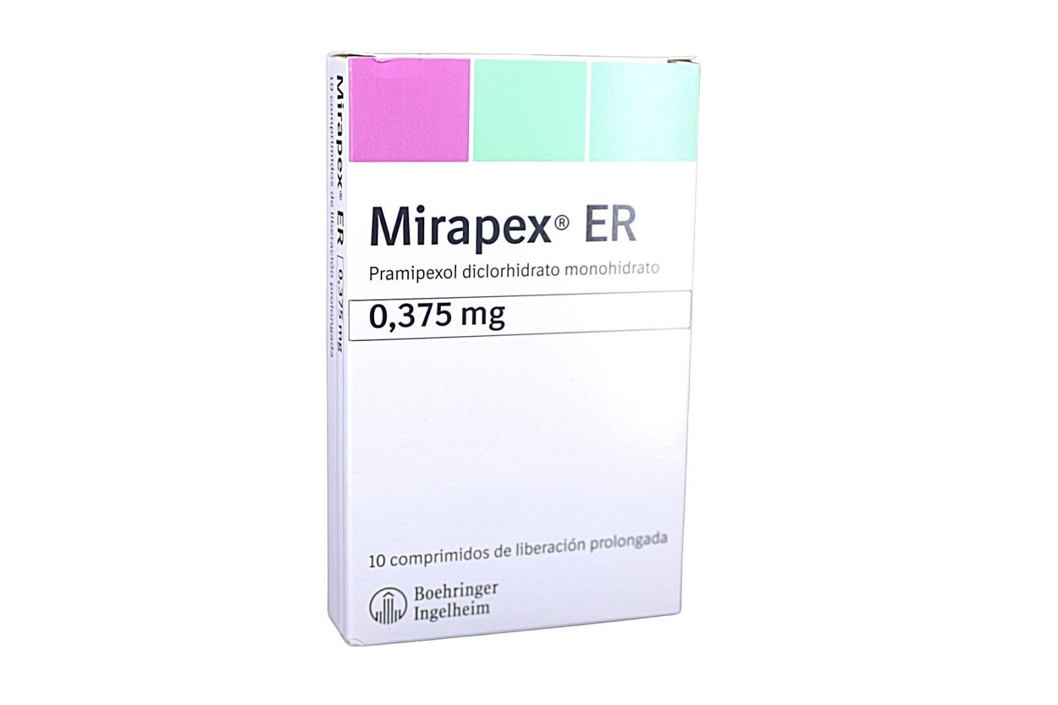 Mirapex ER 0.375 mg * 10 comprim. - Uroccidente