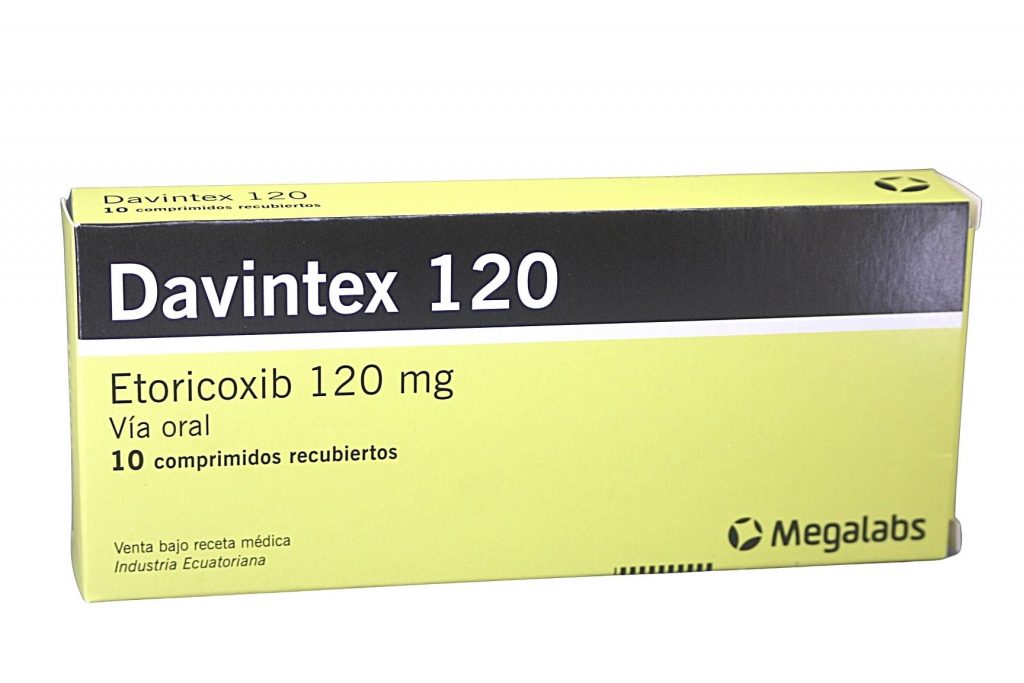 Davintex 120 mg * 10 comprim. - Uroccidente