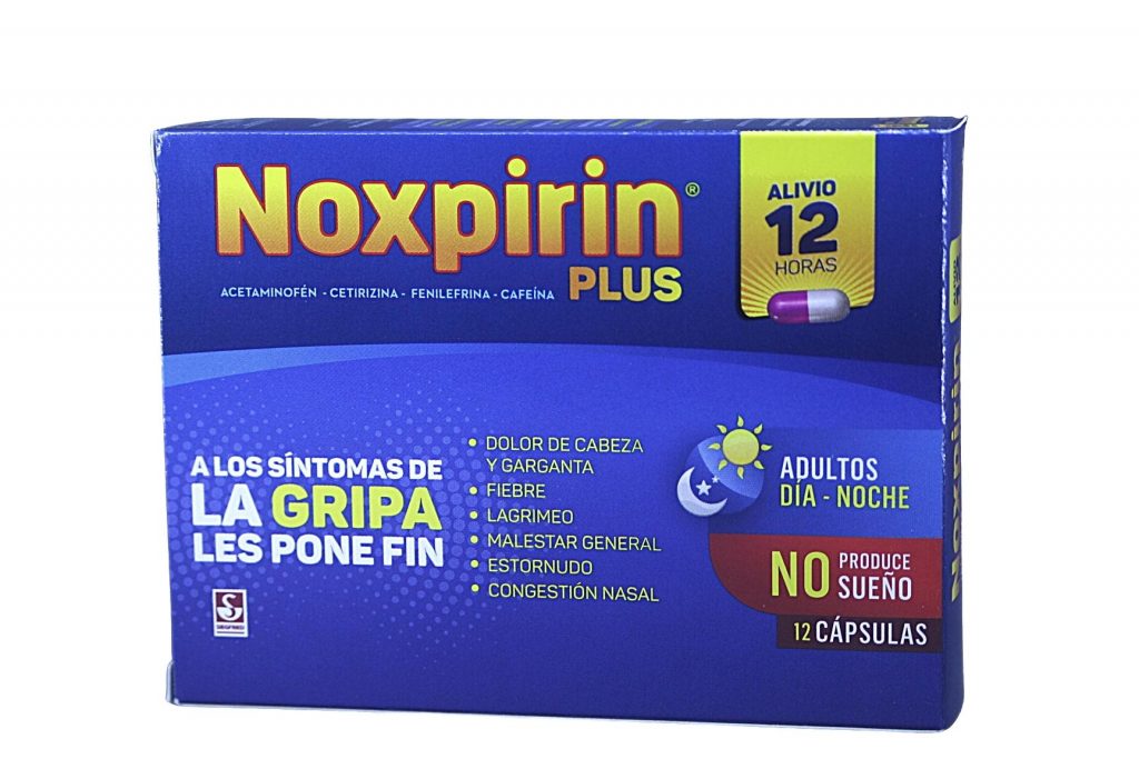Noxpirin Plus * 12 caps. - Uroccidente