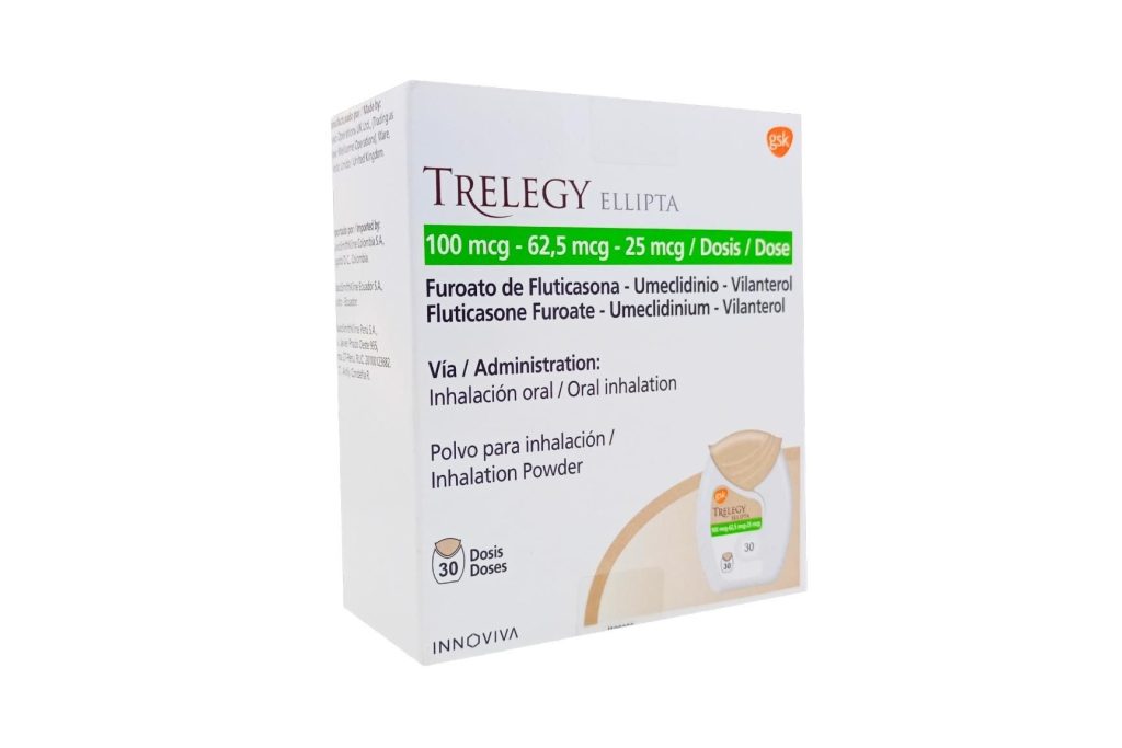 Trelegy Ellipta 100/62.5/25 mcg * 30 dosis - Uroccidente