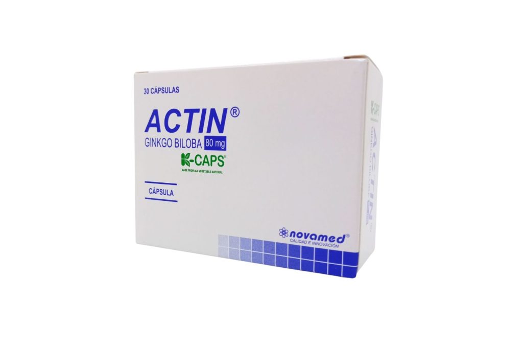 Actin 80 mg * 30 caps. - Uroccidente